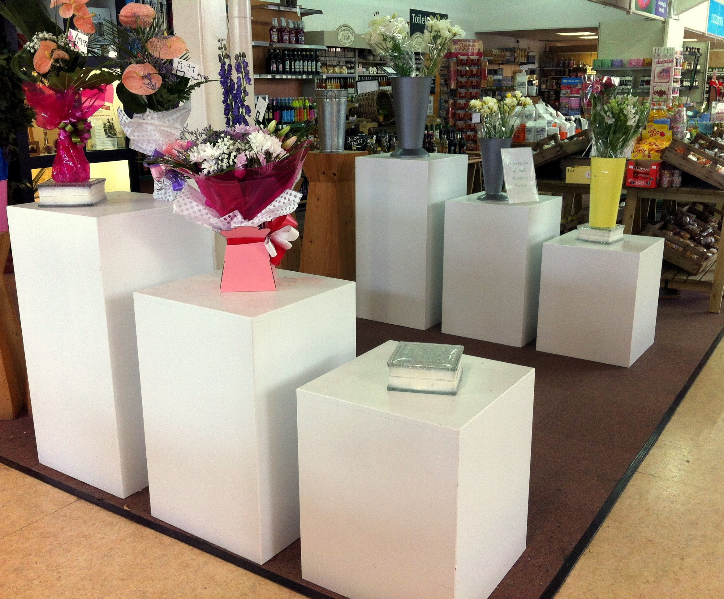 Exhibition Plinth 50cm X 50cm X 100cm