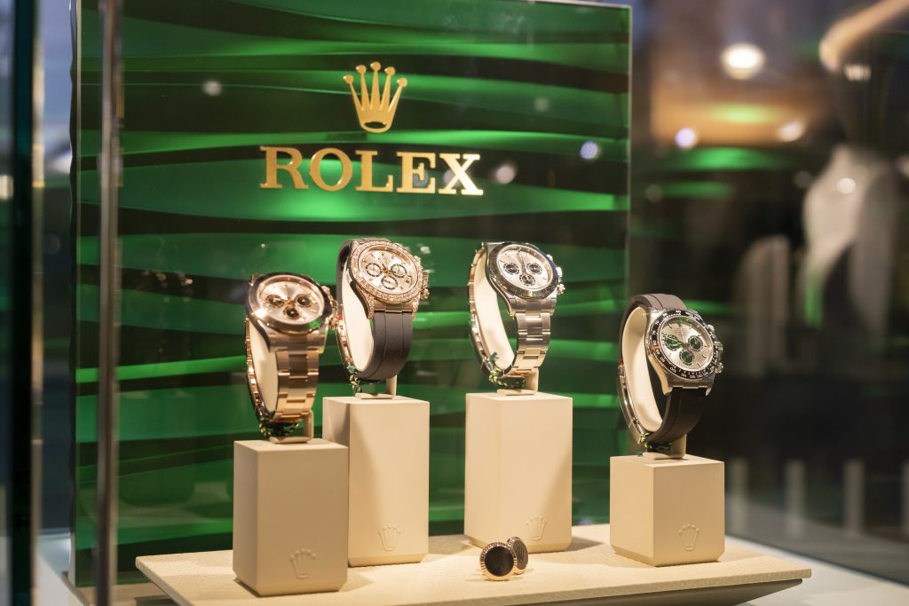 Rolex Watch Display Showcases - Exhibition Plinths